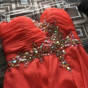 Samila | Dresses | Couture Prom Dress With Hand Sown Jewels | Poshmark